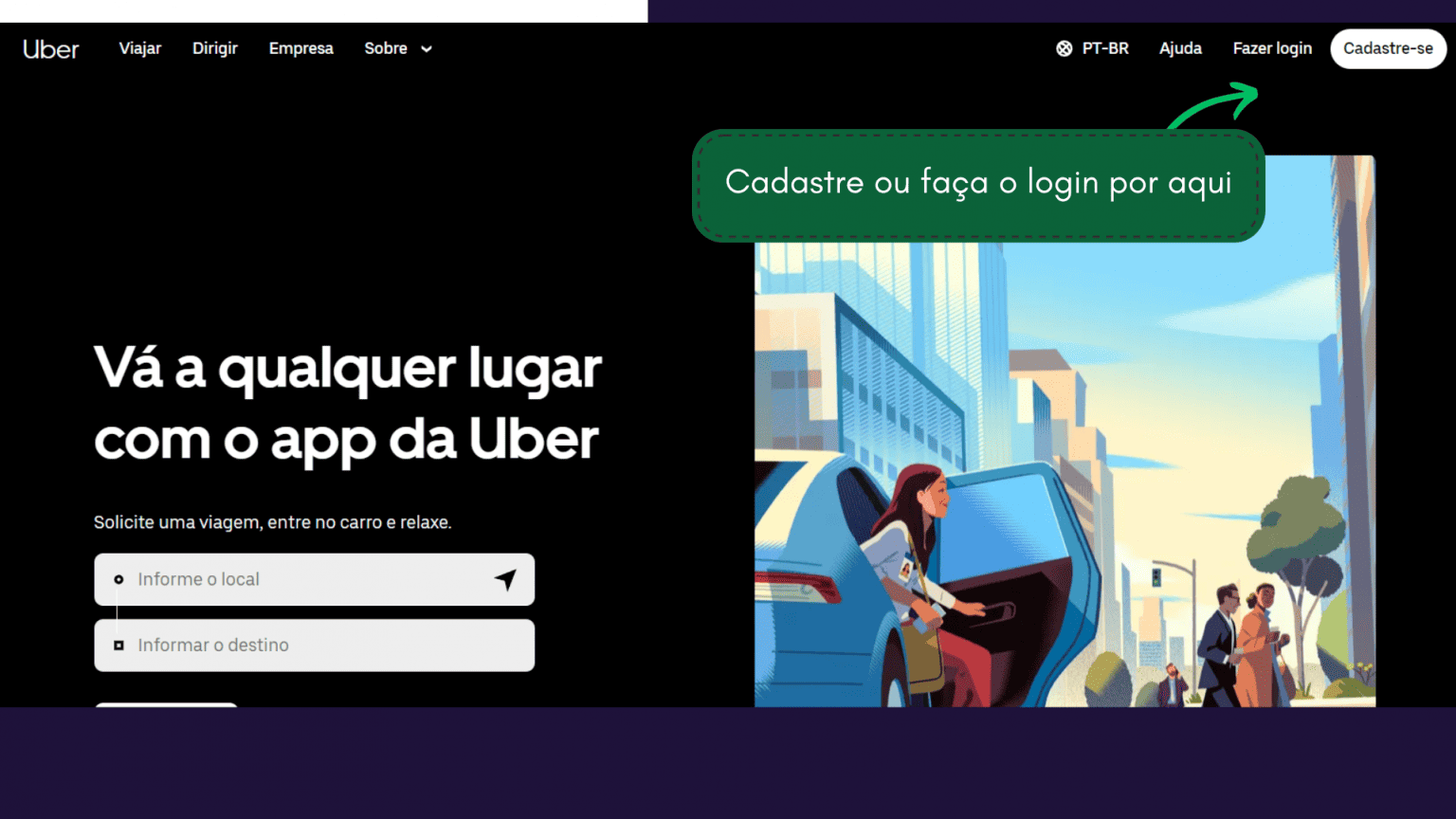 Como pedir Uber pelo computador - Olhar Digital