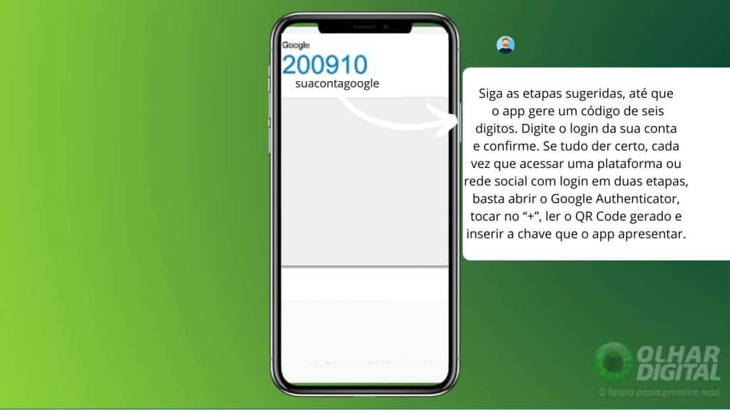 Como usar o Google Authenticator para verificação em duas etapas