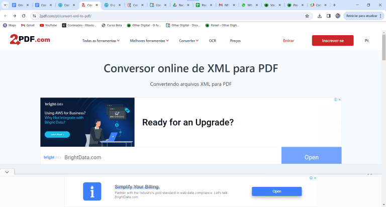 Como converter XML em PDF no PC ou celular