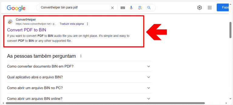 Como converter arquivo BIN em PDF de forma online e gratuita