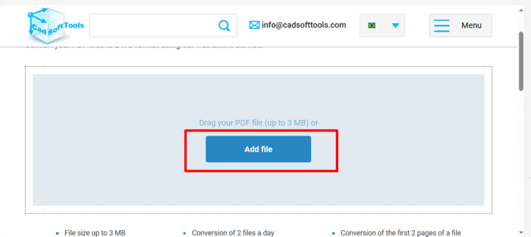 Como transformar PDF em DWG pelo PC ou celular