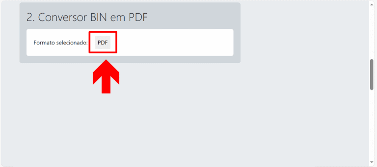 Como converter arquivo BIN em PDF de forma online e gratuita