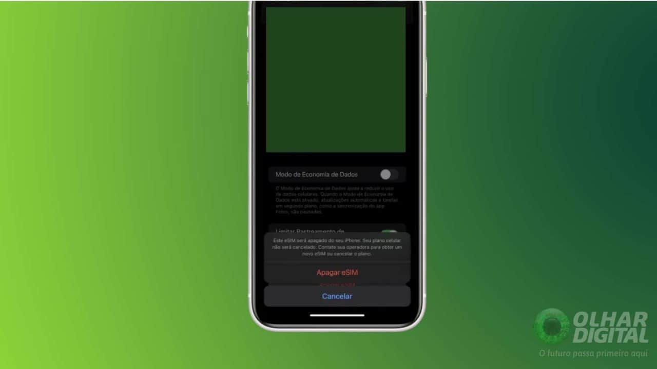 iPhone: como adicionar e excluir um eSIM no smartphone da Apple