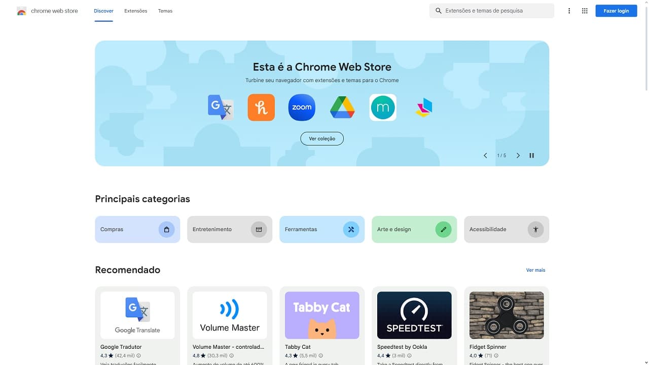 Chrome Web Store: loja de extensões ganha novo design e funcionalidades