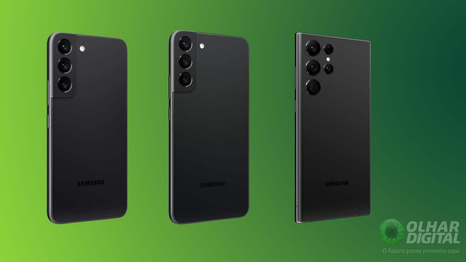 Quais as principais diferenças nos celulares Samsung Galaxy S22?