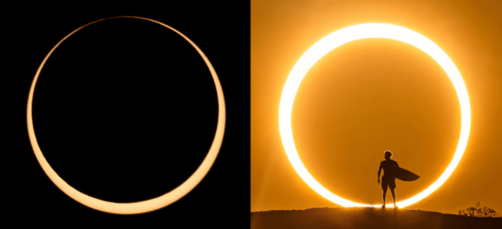 Fotos espetaculares do Eclipse Anular do Sol nas Imagens Astronômicas ...