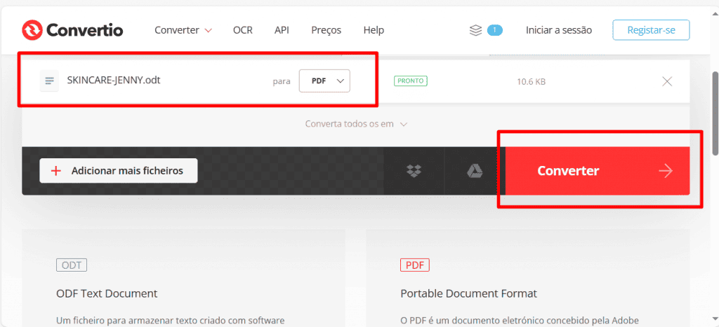 Como converter ODT para PDF no PC ou celular - Olhar Digital