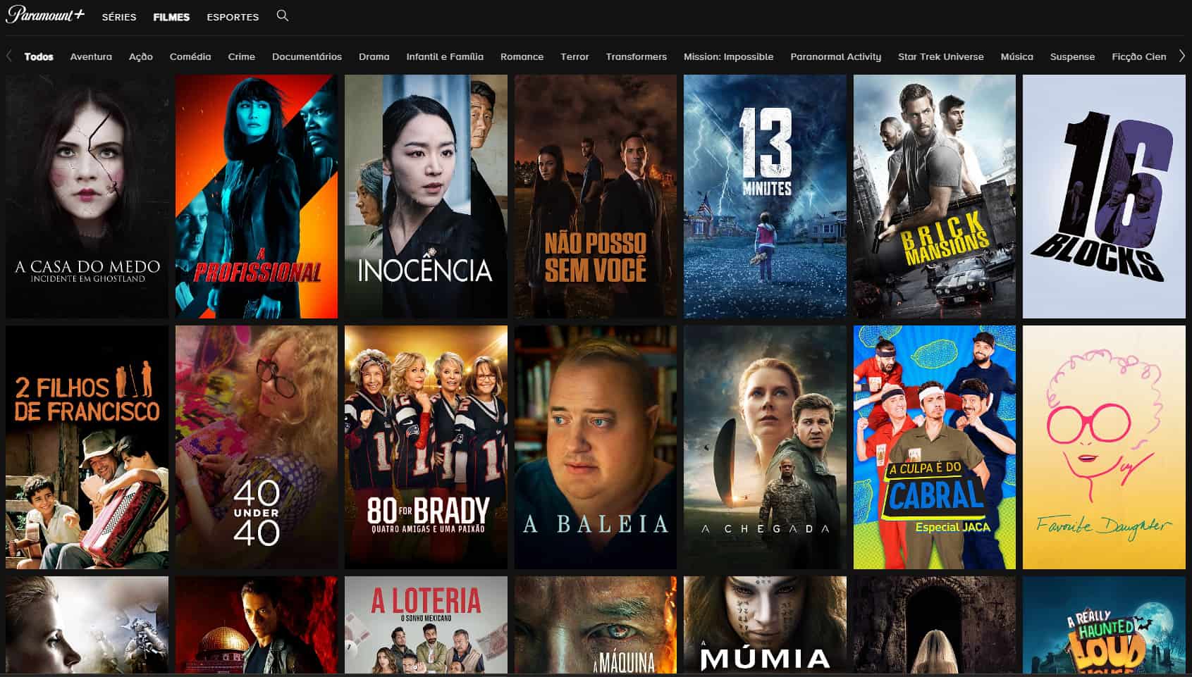 Catálogo Paramount+: o que tem de filmes e séries no streaming?