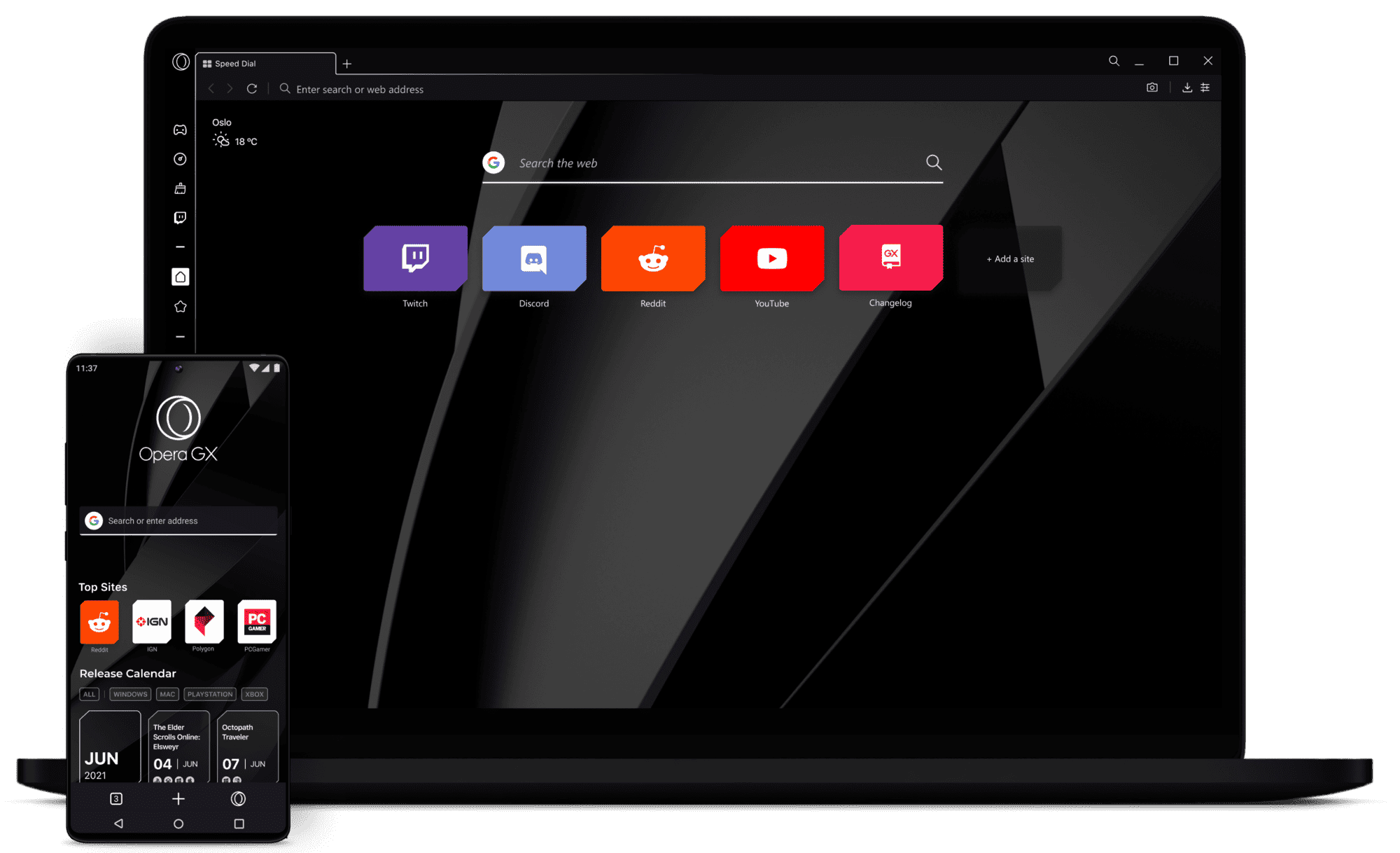 Como abrir uma guia anônima no Opera?