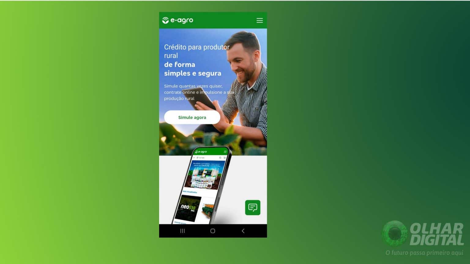 O que é o E-agro e como funciona a plataforma para crédito rural