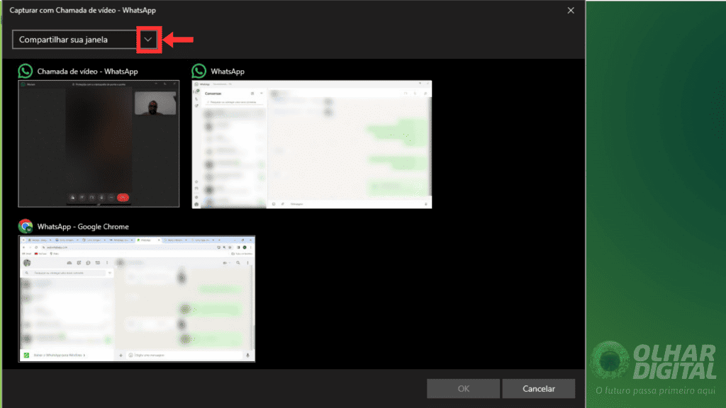 Veja como compartilhar tela na chamada de vídeo do WhatsApp