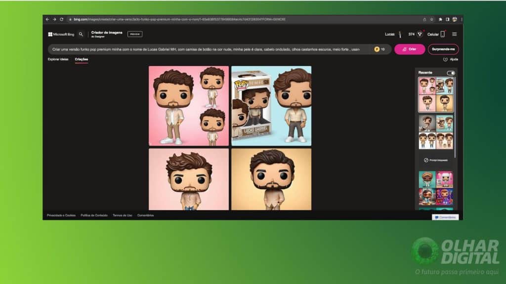Como criar seu próprio boneco digital estilo Funko Pop com IA