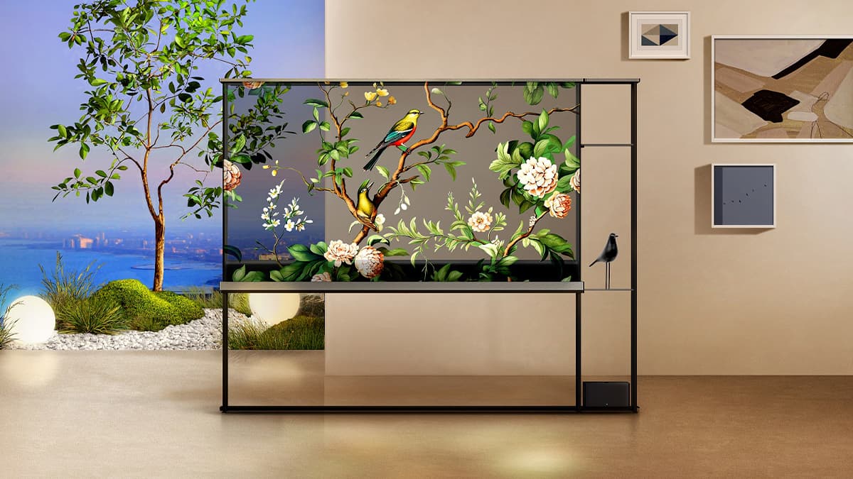 LG Signature OLED T: como TV é transparente e 'sem fios'?