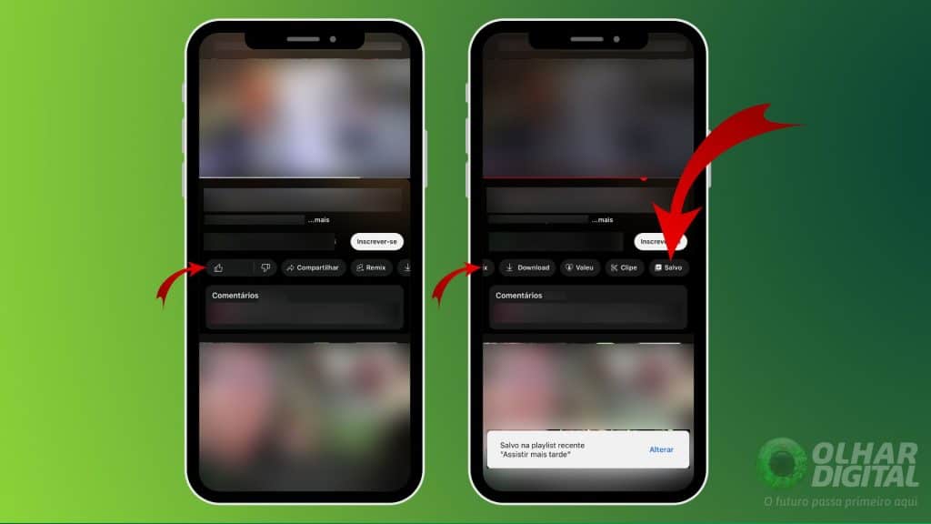 YouTube: como salvar vídeos para ver depois