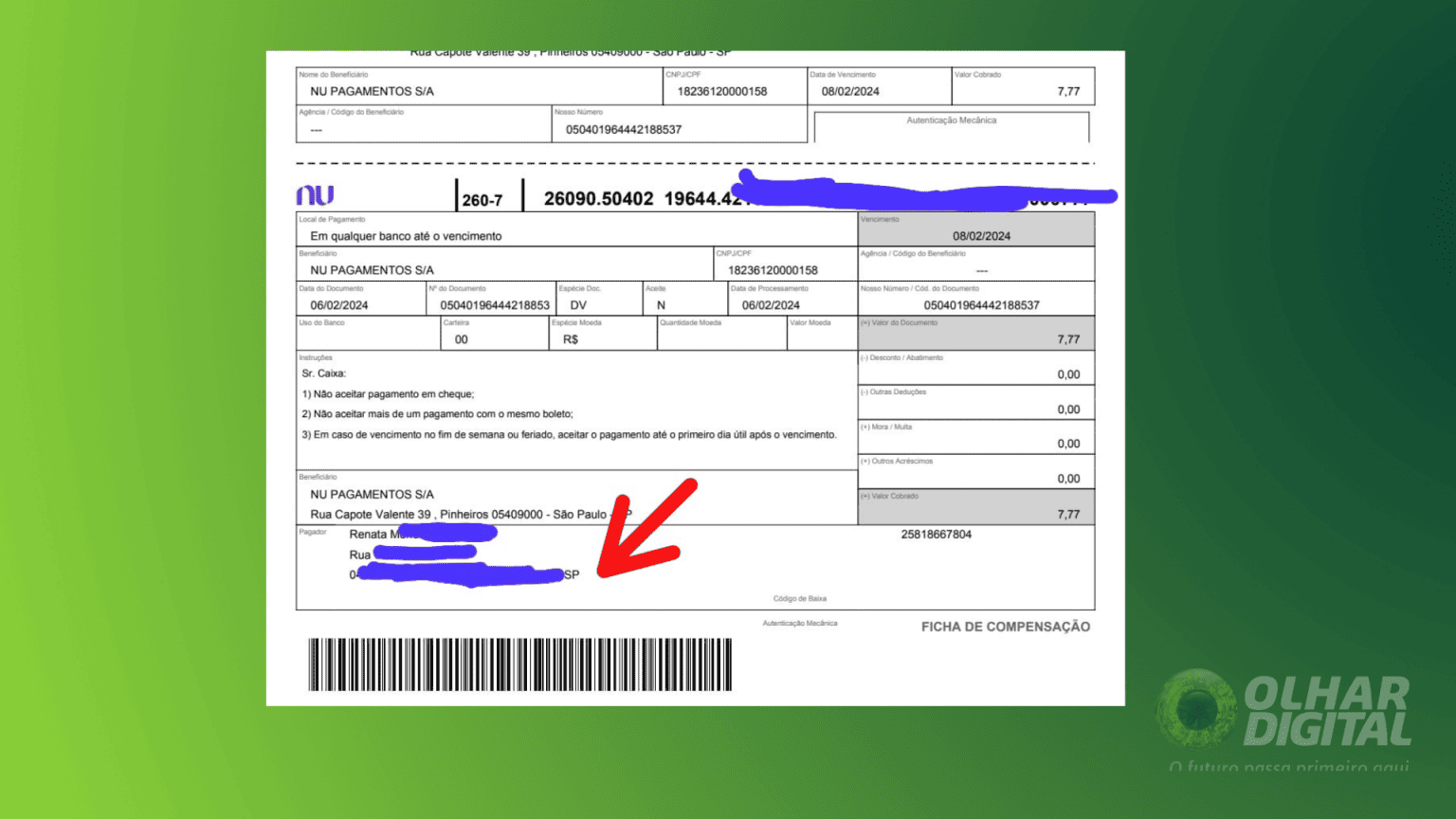 Como gerar um comprovante de residência no Nubank?