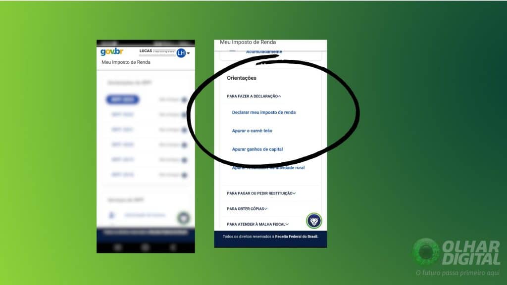Imposto de Renda 2024: como fazer download do programa e app