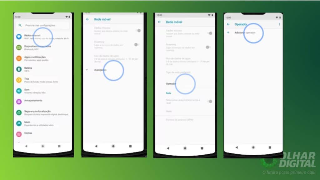Como ativar eSIM no celular Motorola?