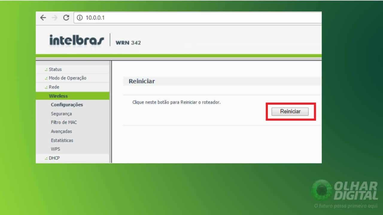 Como configurar roteador Intelbras - Olhar Digital