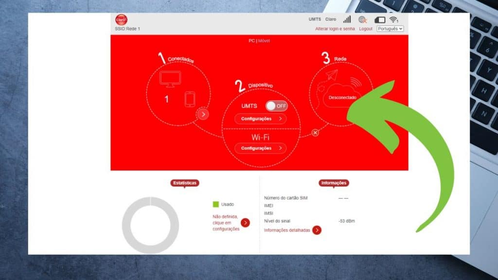 Como configurar modem roteador da Claro