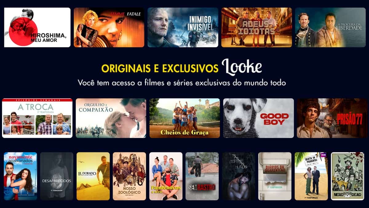Looke: planos e preços do streaming