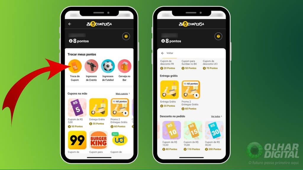 Zé Delivery: como trocar pontos por cupons