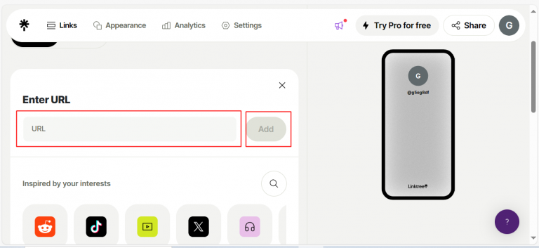 Como criar Linktree e compartilhar links