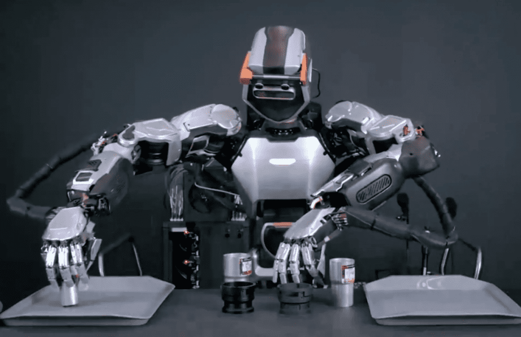 Vídeo: Robô humanoide mexe copos com precisão e velocidade