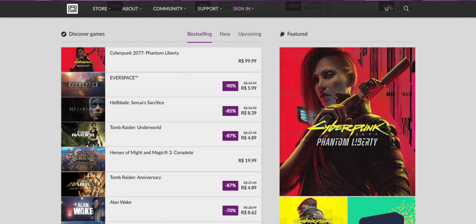 GOG.com: o que é e como funciona a plataforma de jogos?