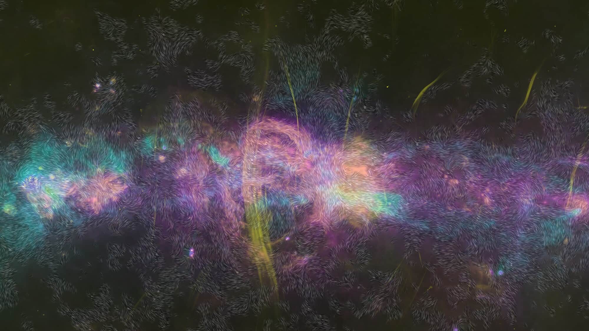 Mapa incrível do Centro da Via Láctea é construído por cientistas ...