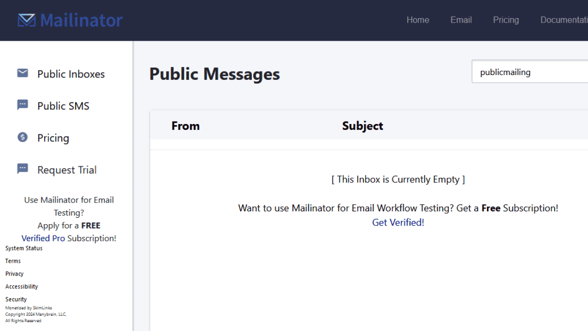 5 melhores opções gratuitas de e-mails temporários