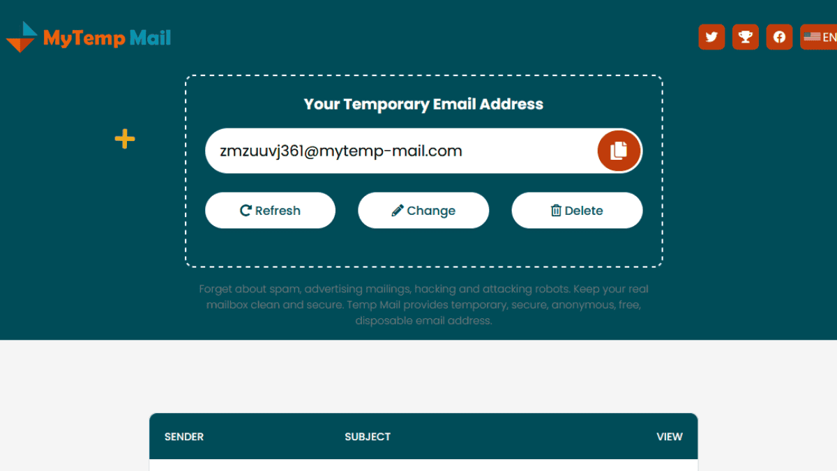 5 melhores opções gratuitas de e-mails temporários
