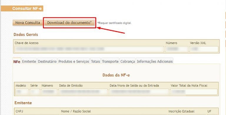 Como conseguir 2ª via de Nota Fiscal pela internet