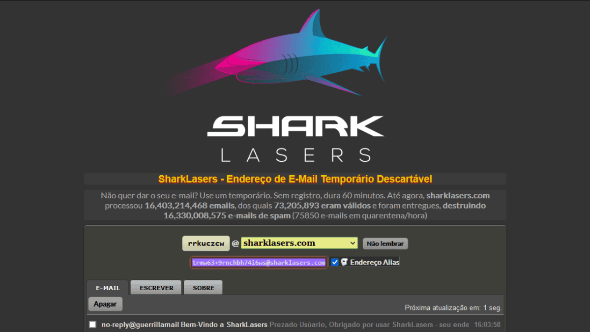 5 melhores opções gratuitas de e-mails temporários