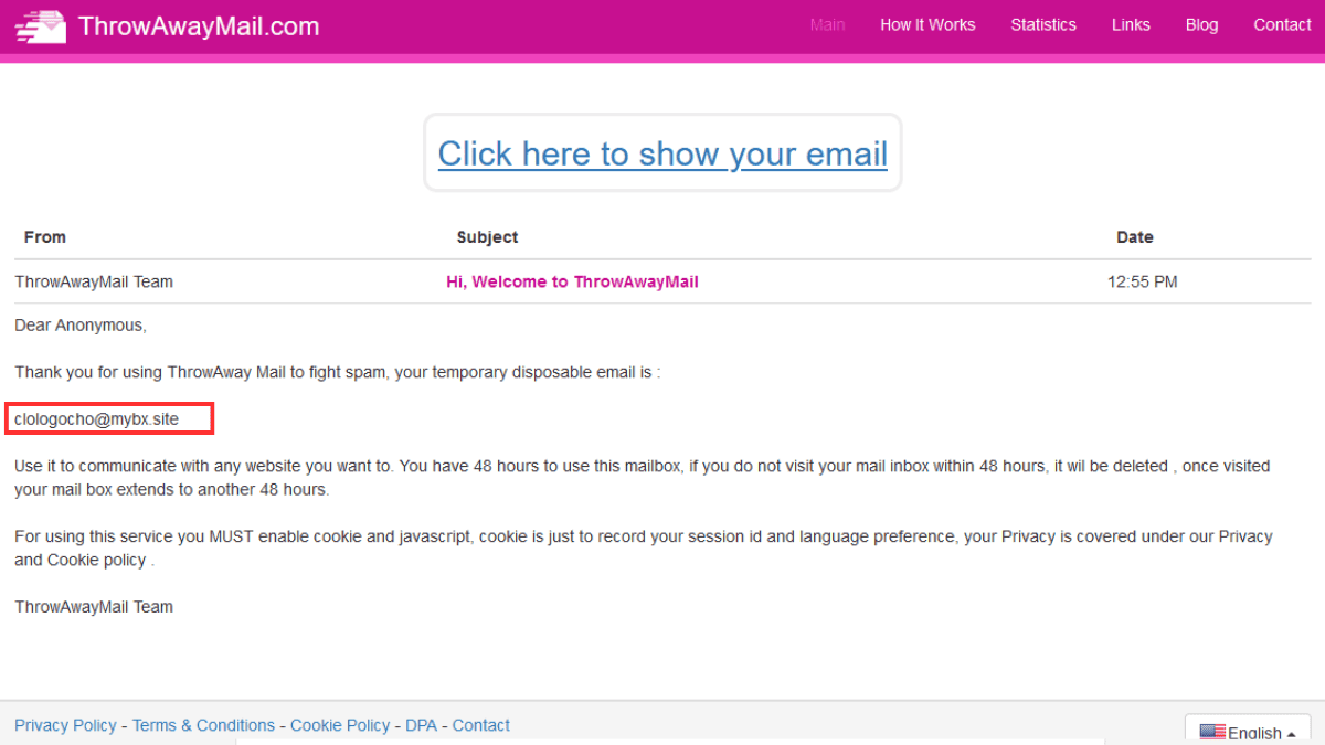 5 melhores opções gratuitas de e-mails temporários