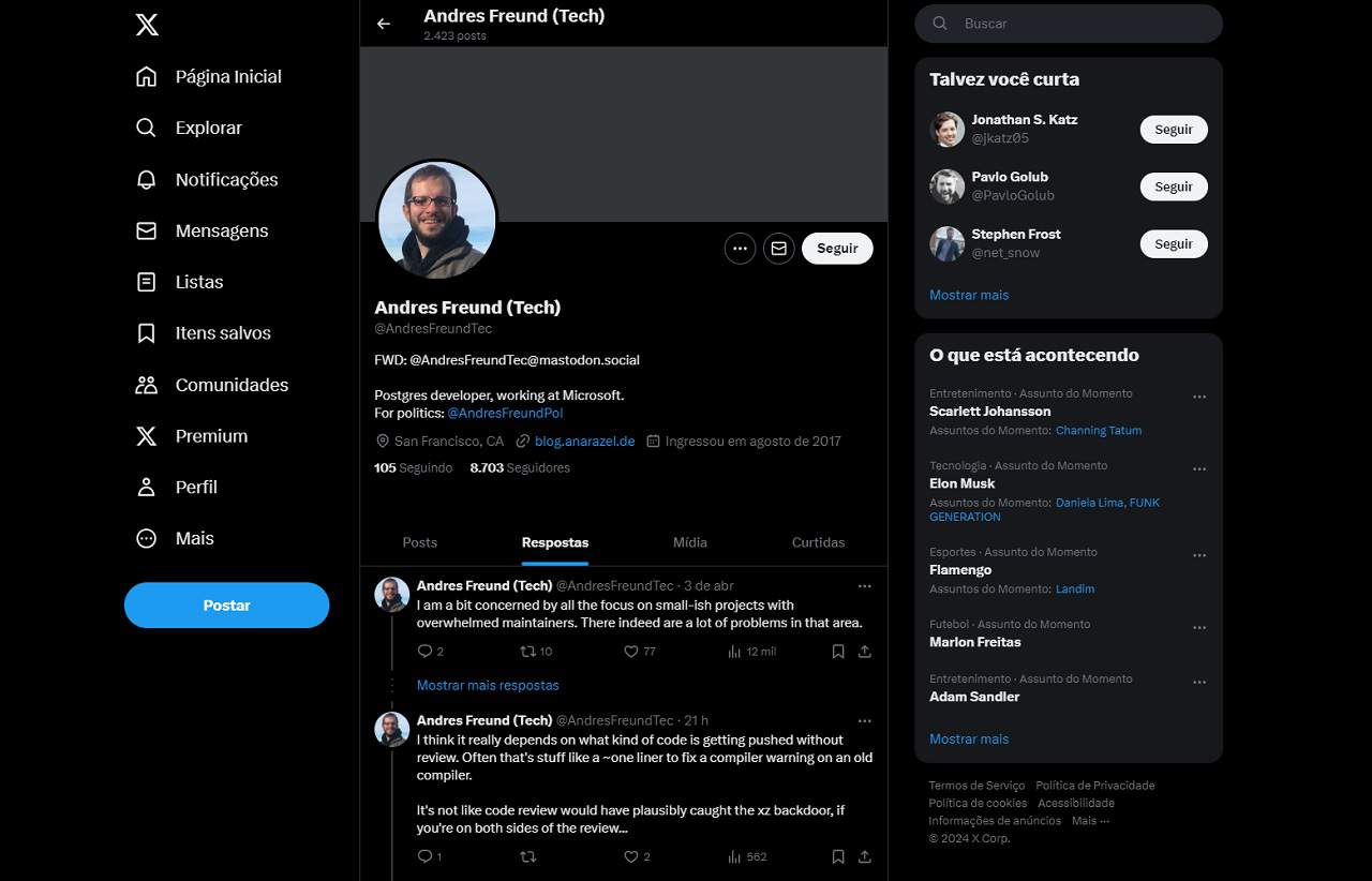 Engenheiro vira herói ao descobrir ameaça de ciberataque no Linux