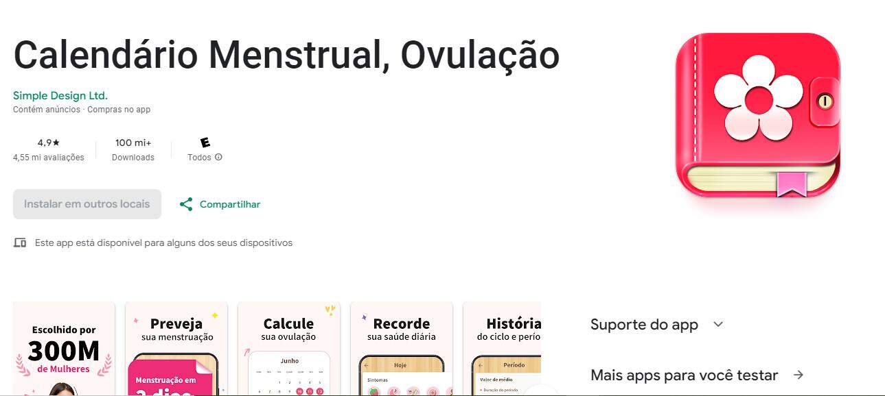 Quais os 5 melhores apps para acompanhar o ciclo menstrual?