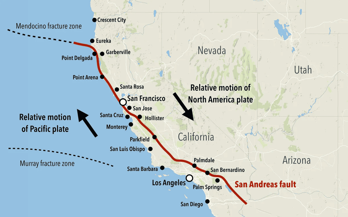 Falha de San Andreas atinge nível crítico