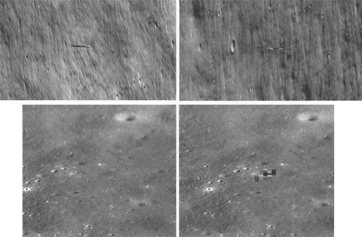 NASA vê “prancha de surf” passar em alta velocidade pela Lua