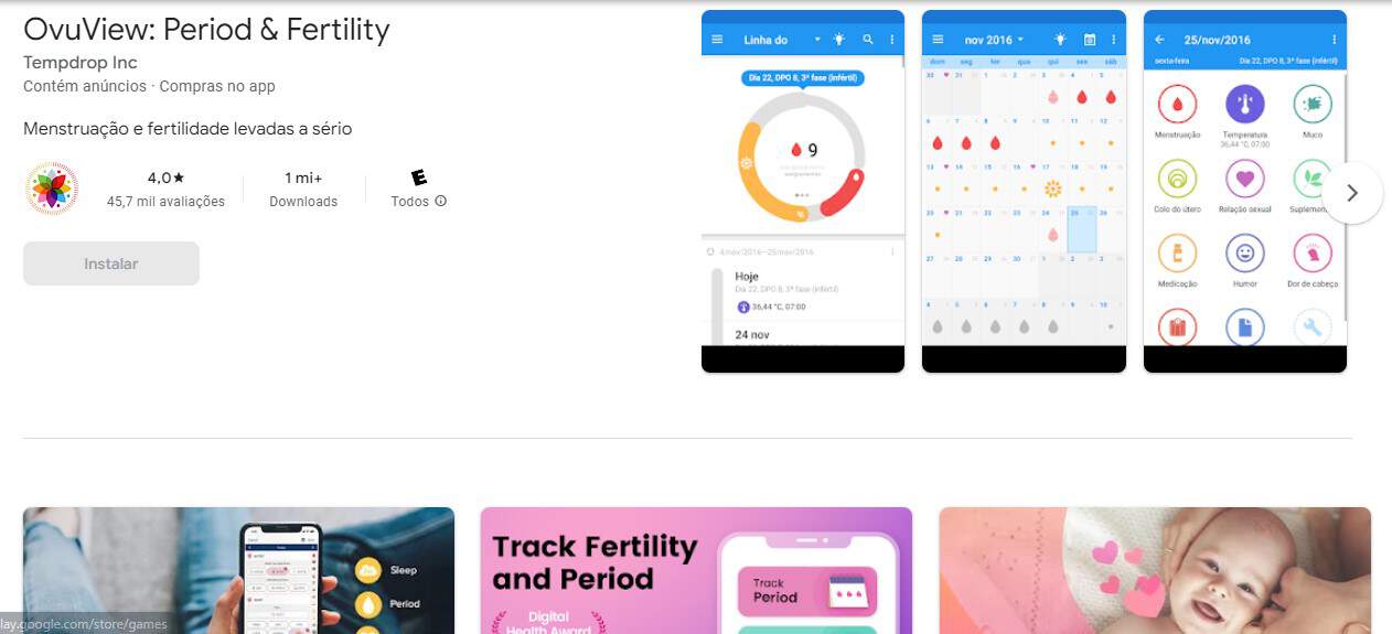 Quais os 5 melhores apps para acompanhar o ciclo menstrual?