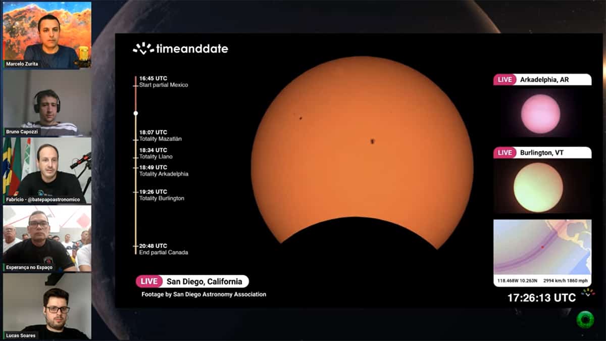 Eclipse Solar Total: imagens do evento encantam a internet