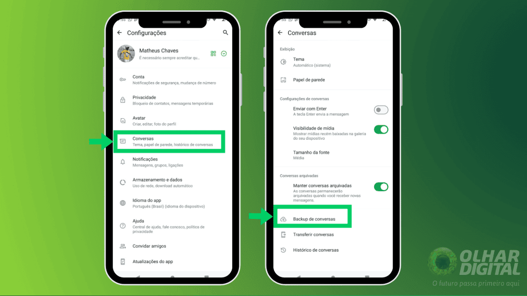 Descobrindo a chave do backup encriptado no WhatsApp | Guia Região dos Lagos