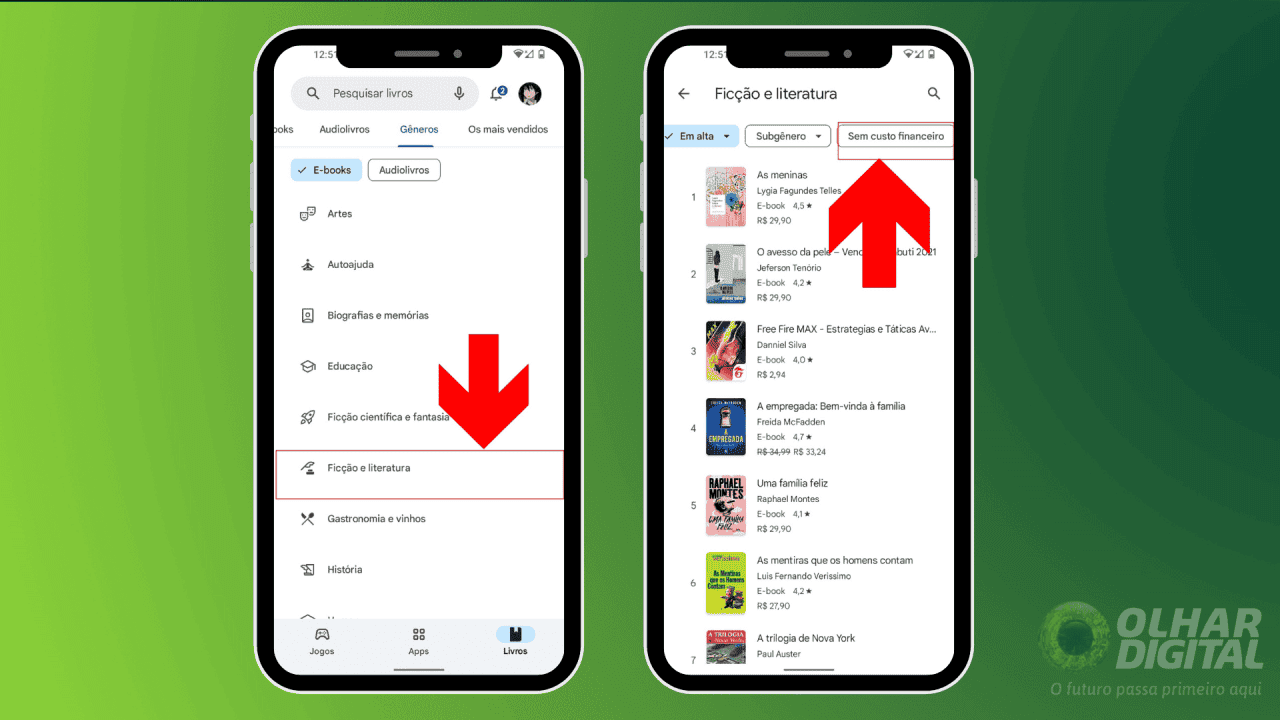 Como baixar livros (e-books) grátis no celular pelo Google Play