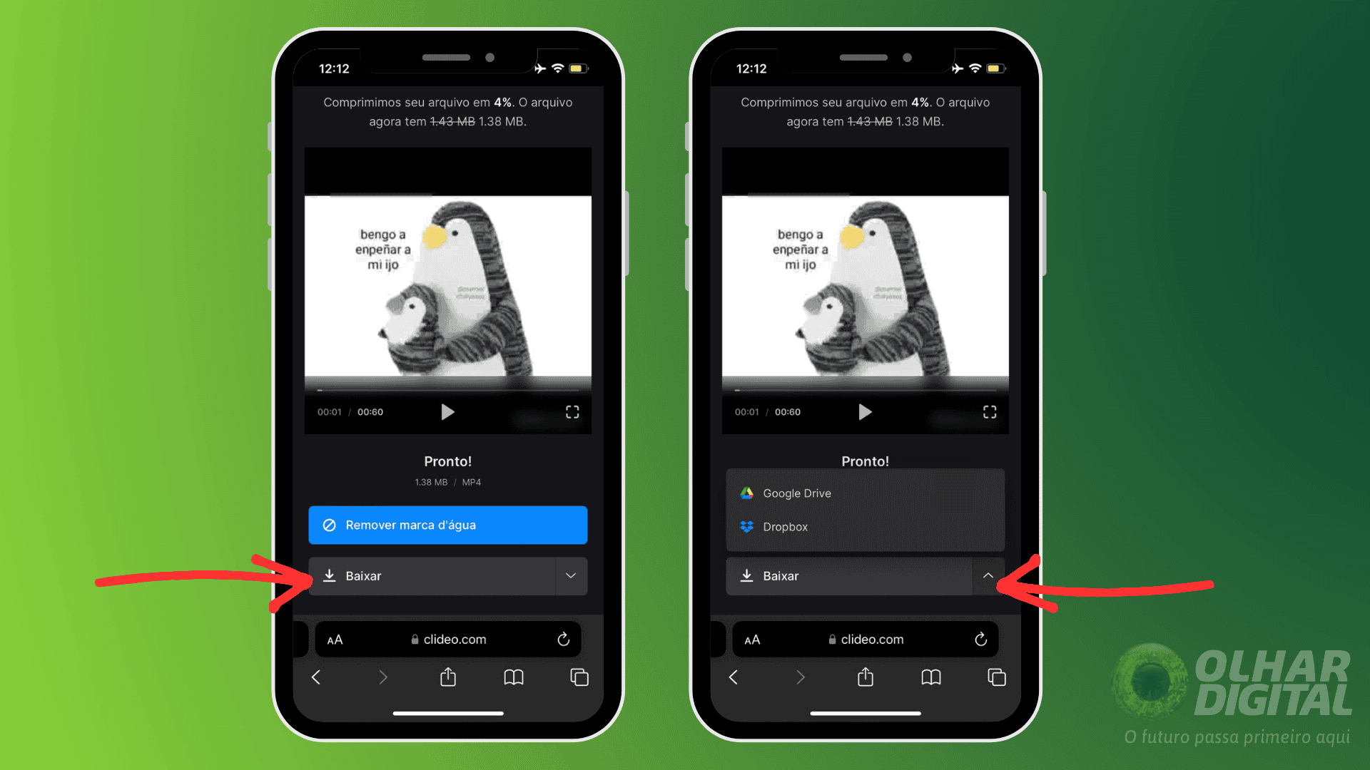 Como compactar vídeo pelo PC ou celular Android e iOS