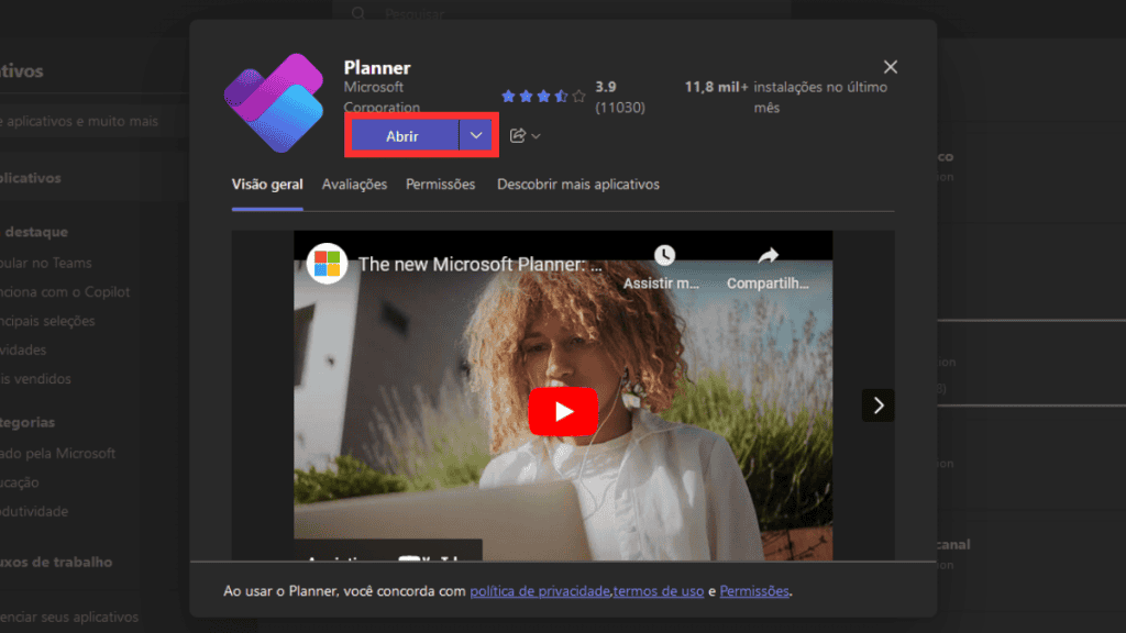 Como usar o Microsoft Planner (Tasks) no Teams?