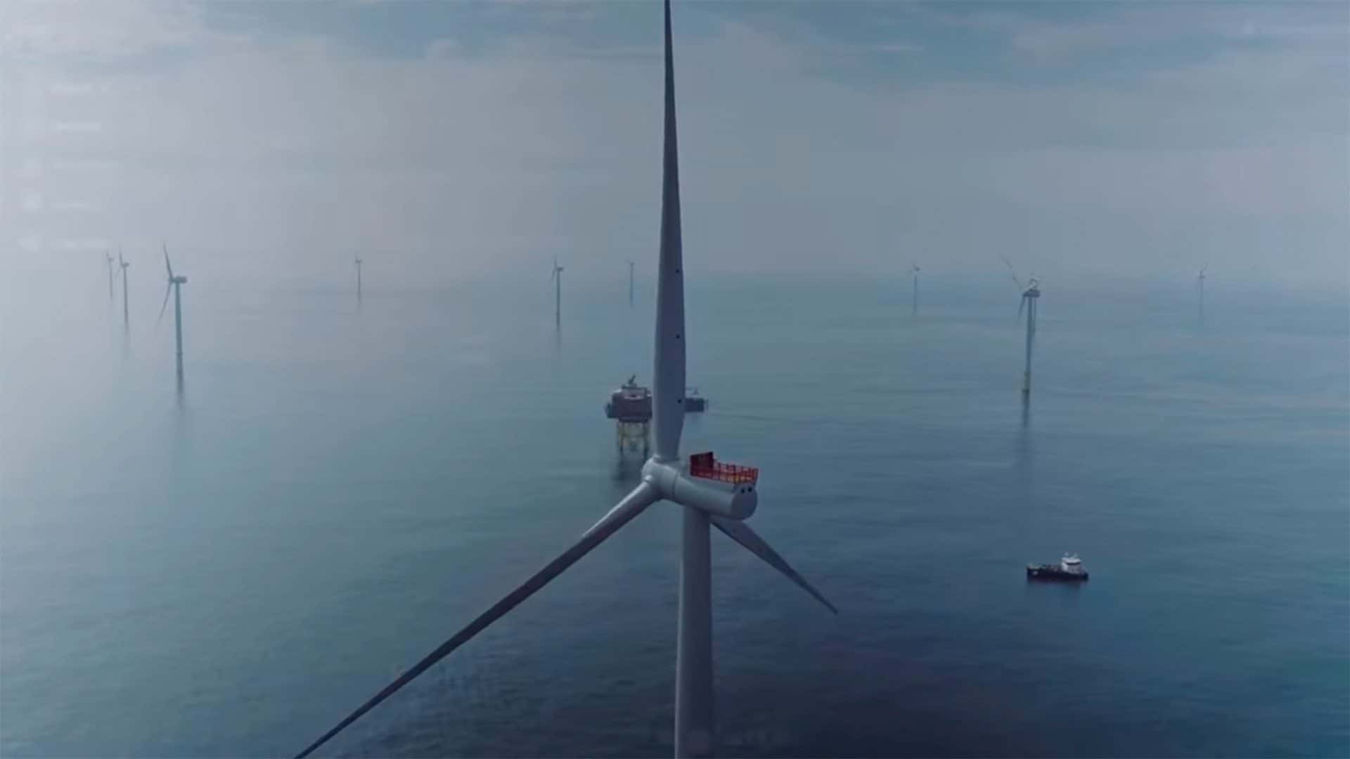 Agora, navios elétricos podem recarregar em turbinas eólicas offshore