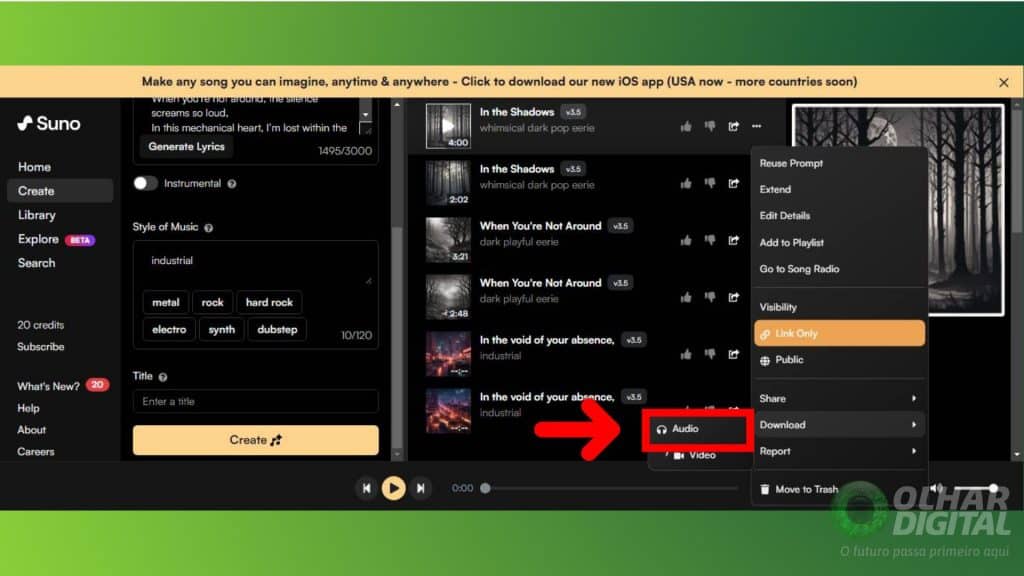 Suno: como criar música com IA