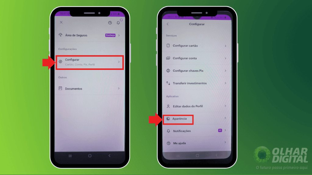 Como ativar modo escuro no Nubank - Olhar Digital