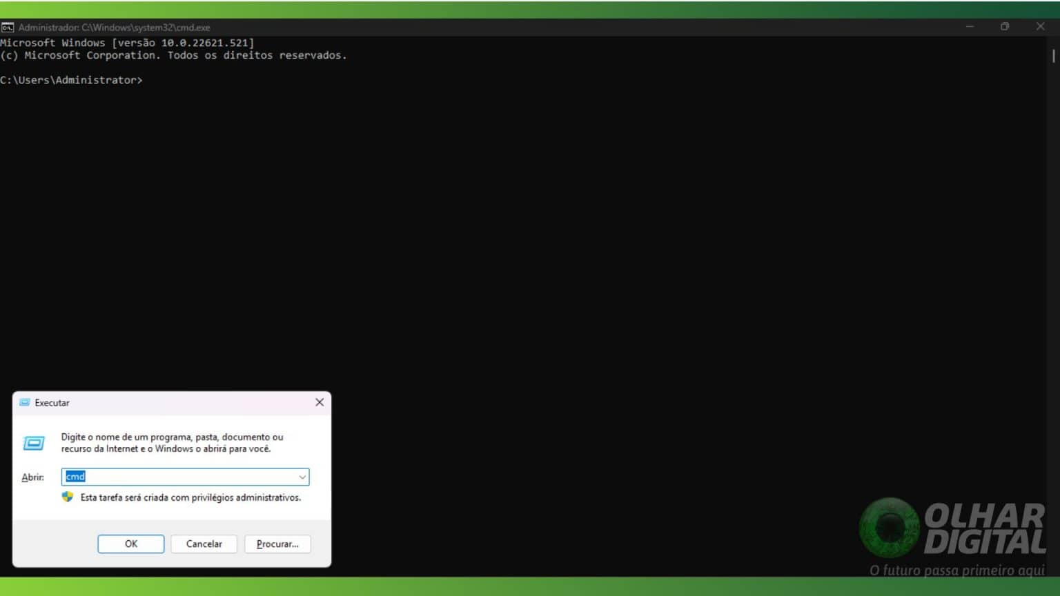 10 principais prompts de comando para usar na caixa de diálogo Executar do Windows - Olhar Digital