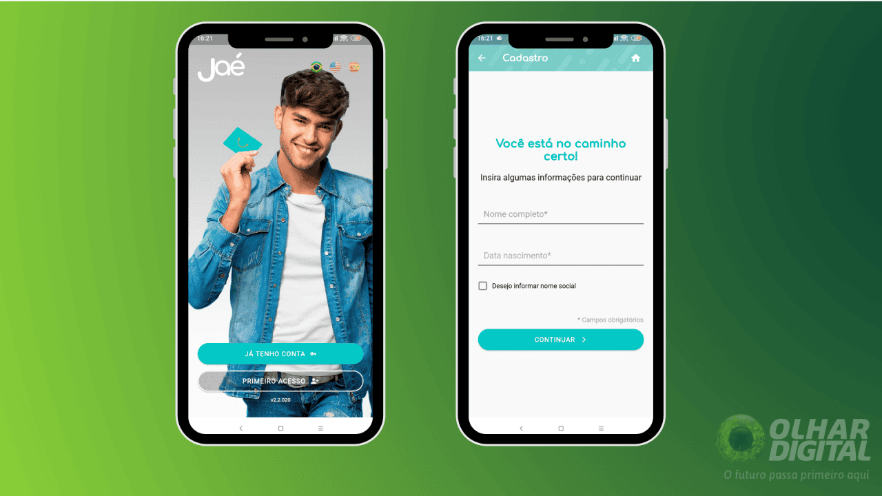 Como se cadastrar no Jaé pelo celular - Olhar Digital