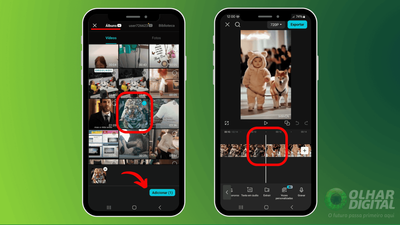 Como extrair áudio de vídeo no CapCut - Olhar Digital